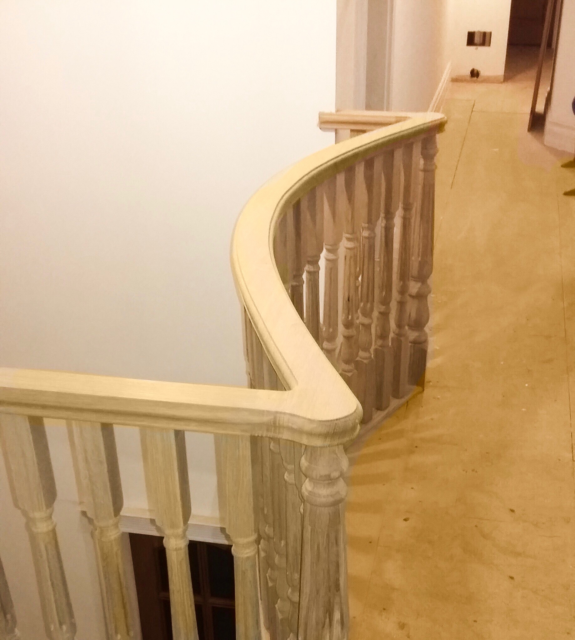 gallery featuring stairs and hallways