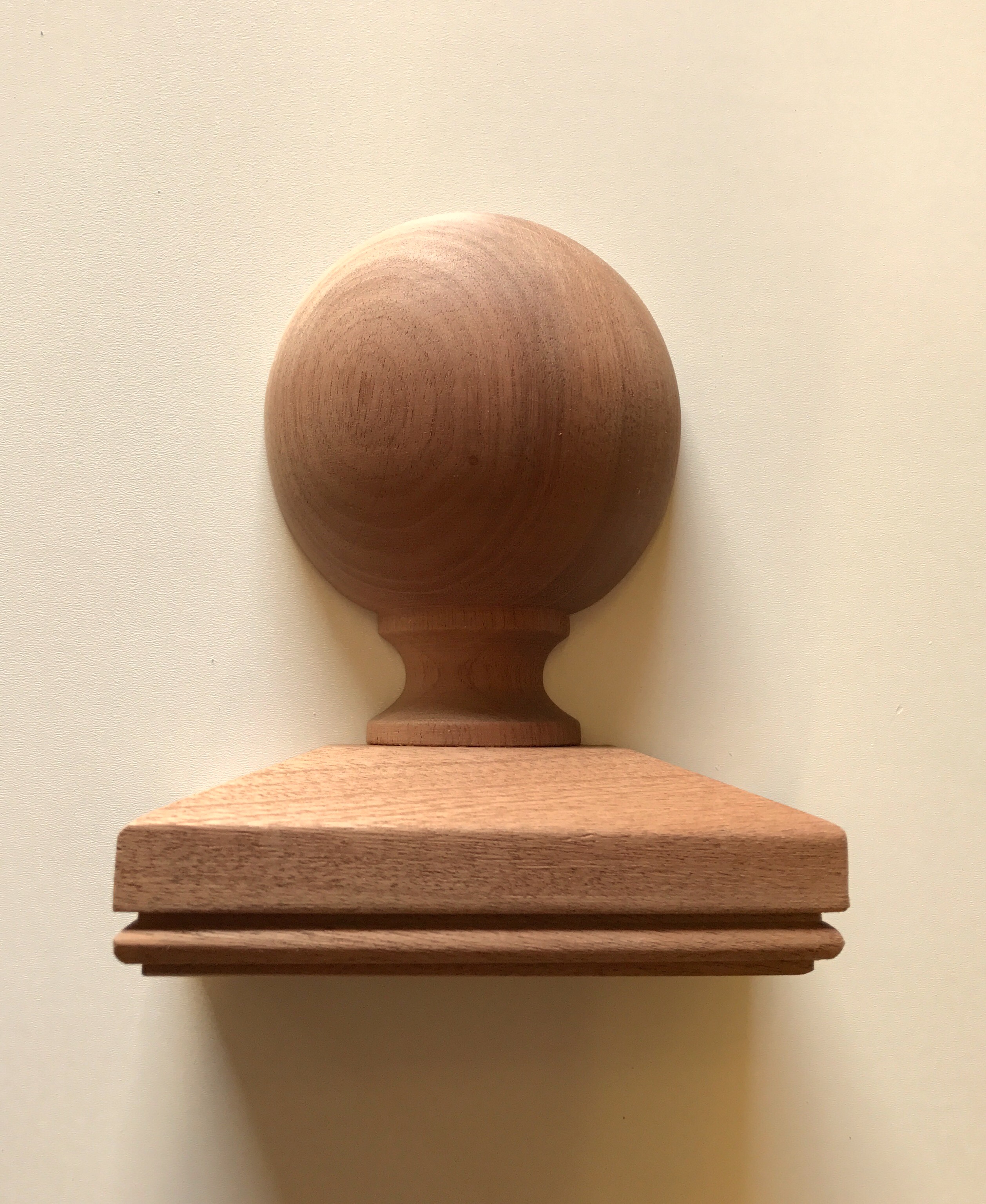 Dave Dalby Woodturning newel post finials